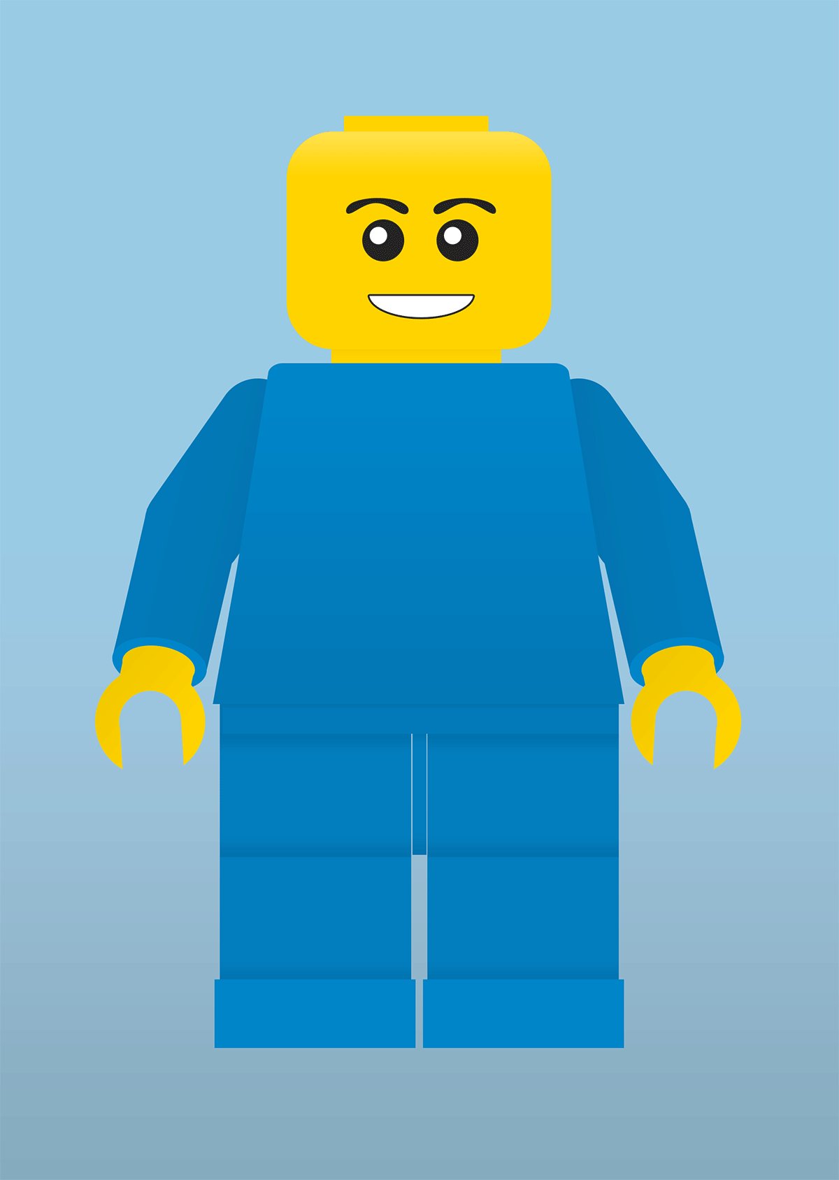 Lego Minifigures PSD Mockup - Free Download - designfreak